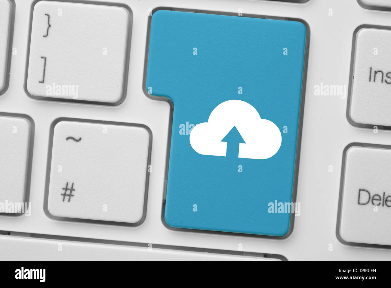 The blue button hi-res stock photography and images - Alamy