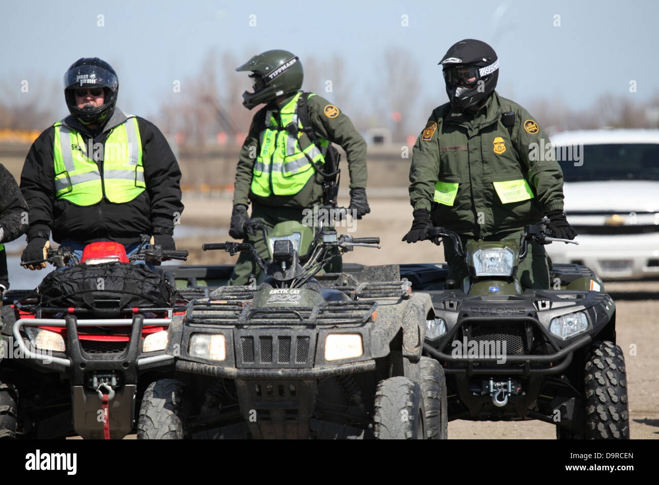 U.S. Customs and Border Protection (CBP) conducted an ATV response ...