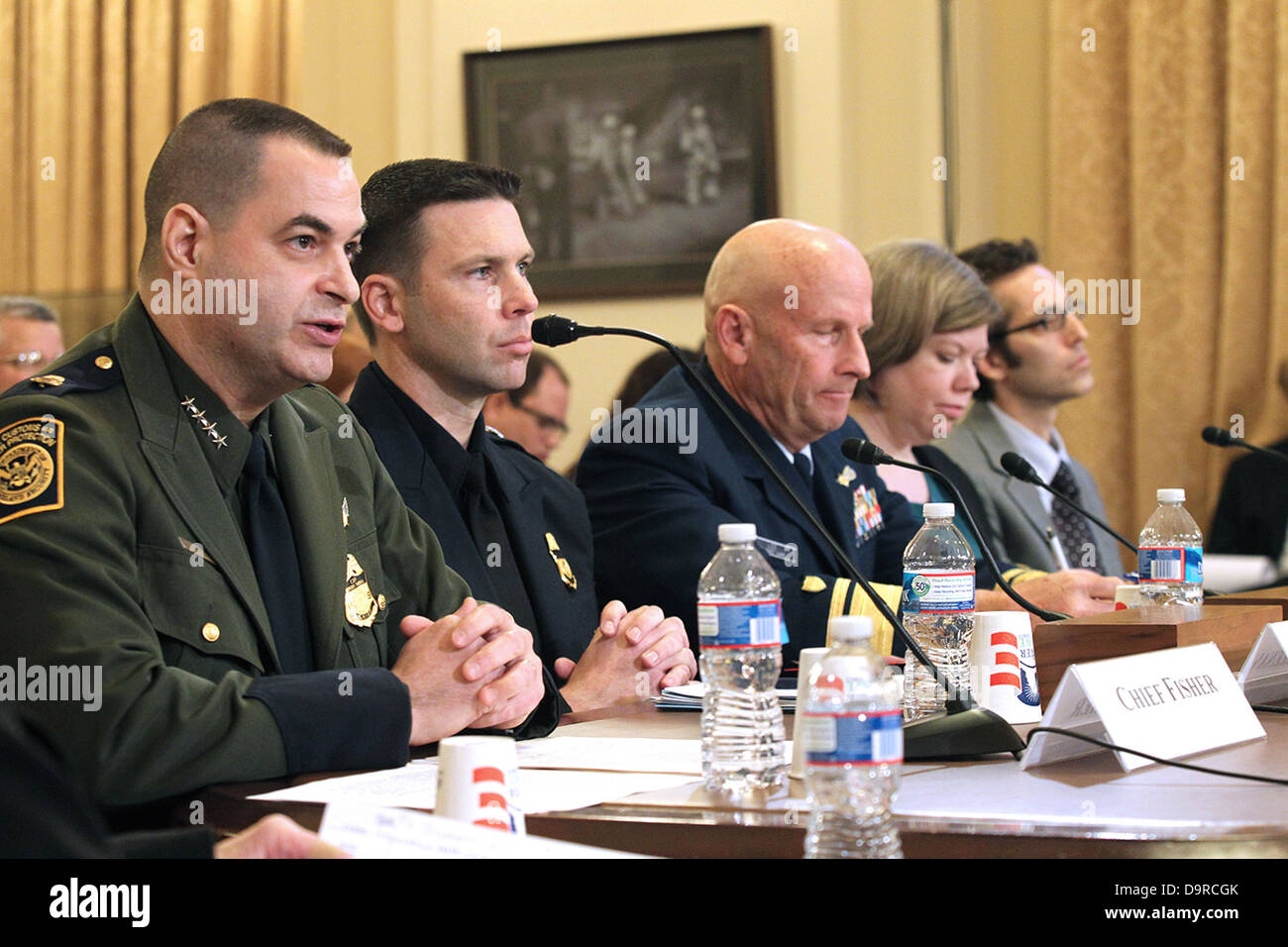 This image from the U.S. Customs and Border Protection subcommittee ...