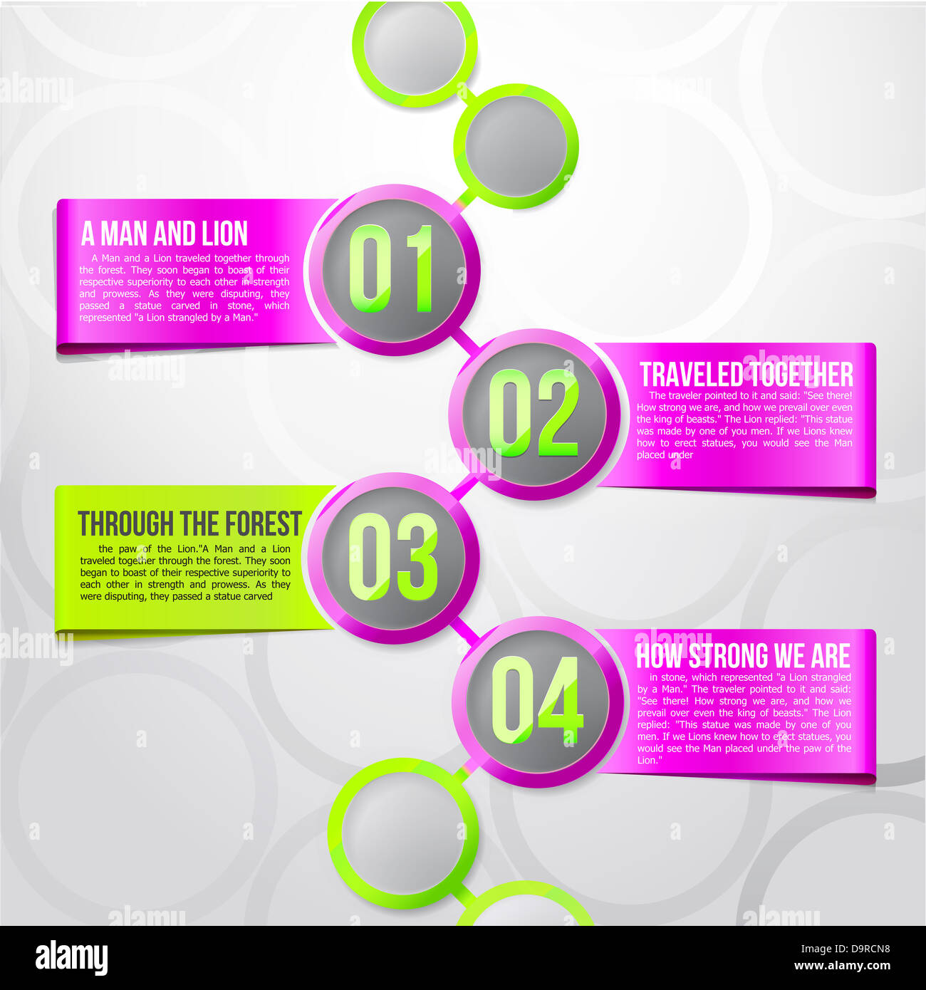 Text box infographics number hi-res stock photography and images - Alamy