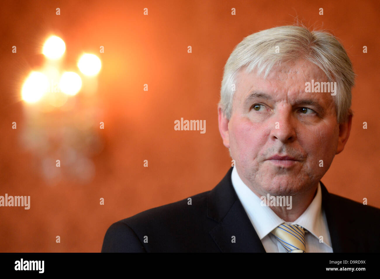 Prague, Czech Republic. 25th June 2013. A new Czech Prime Minister Jiri ...