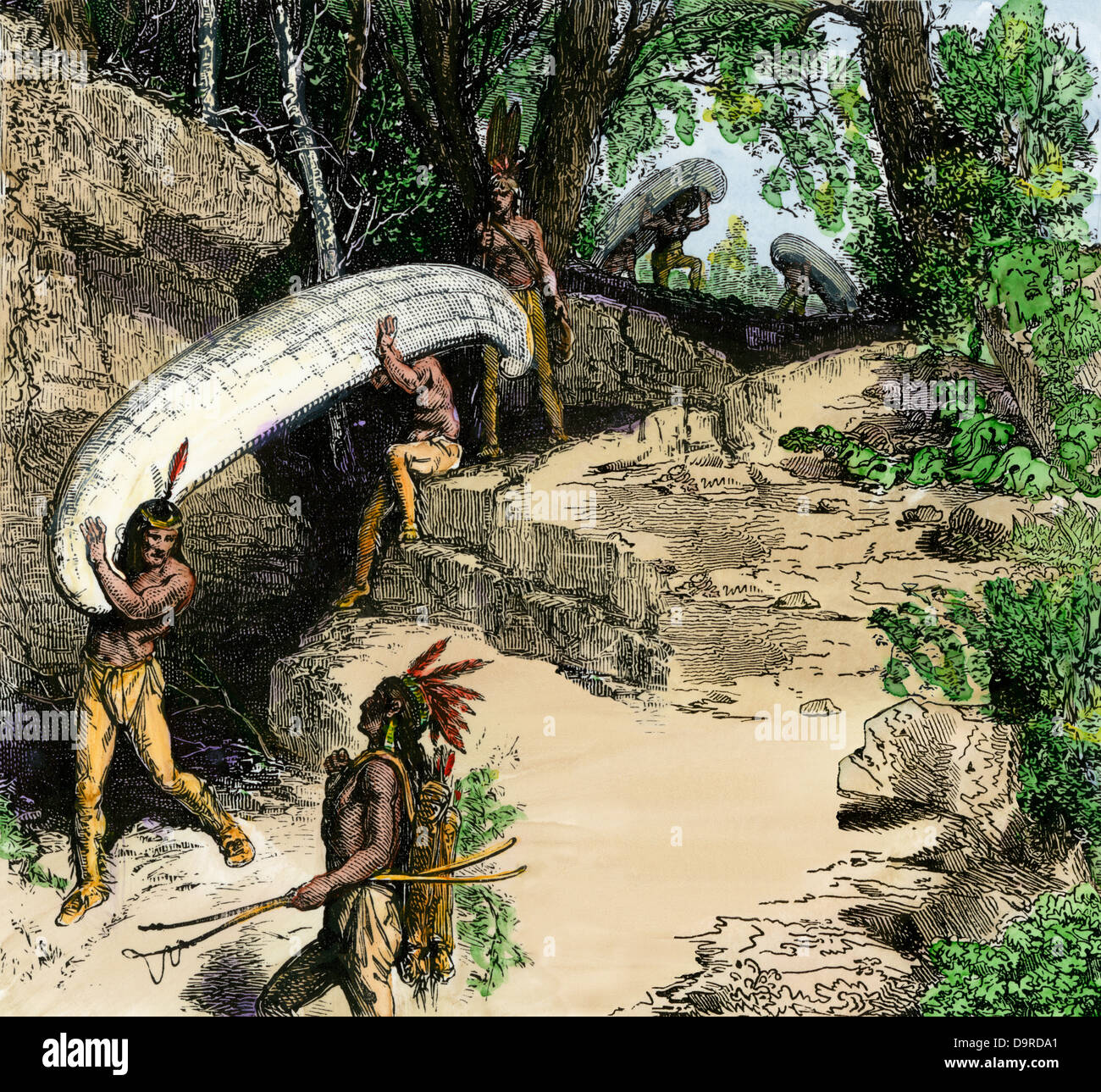 Eastern woodlands native americans hi-res stock photography and images ...