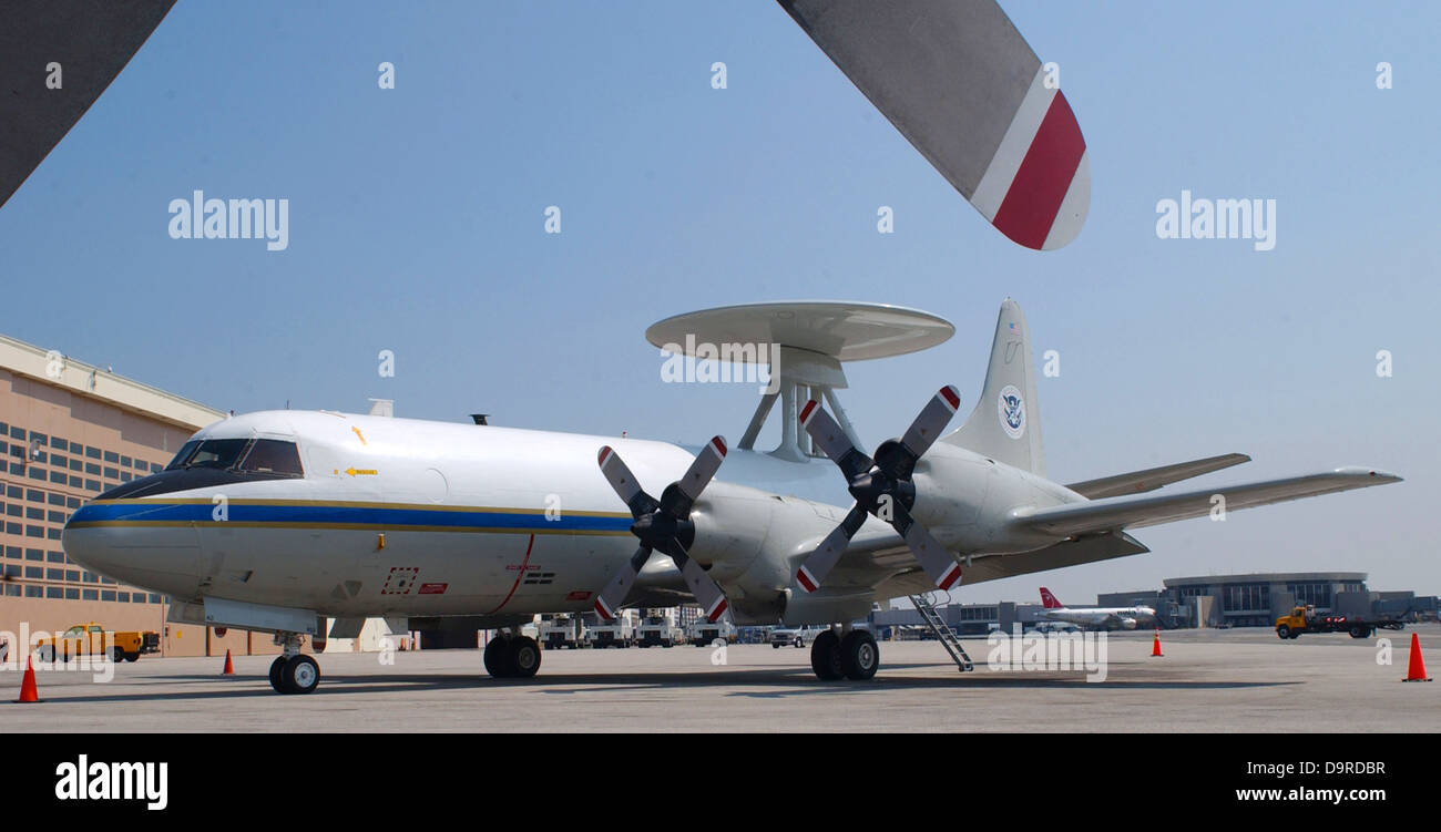 An aircraft utilized by U.S. Customs and Border Protection (CBP) for ...