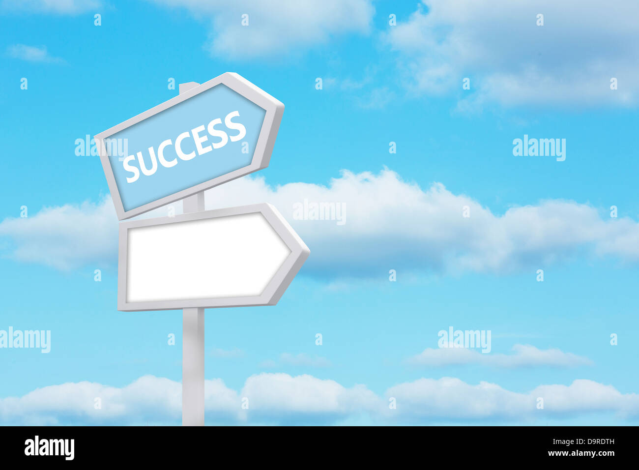 Success road sign hi-res stock photography and images - Alamy