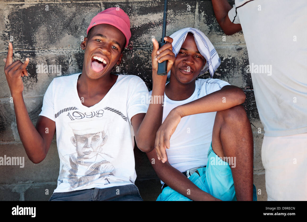 Young Males South Africa Stock Photo - Alamy