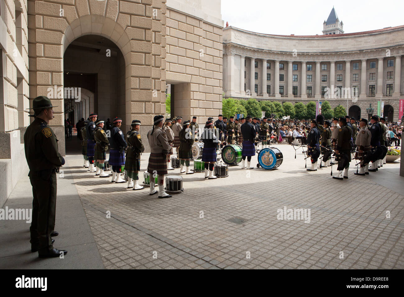 A photograph from the 2013 Customs and Border Protection Valor Memorial ...