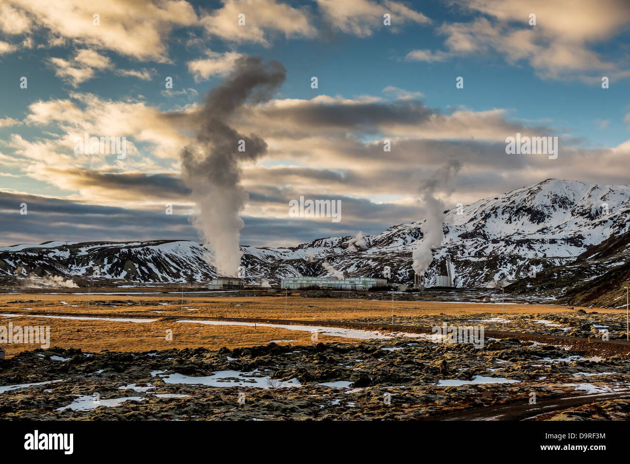 Nesjavellir Geothermal Power Plant, Iceland Stock Photo - Alamy