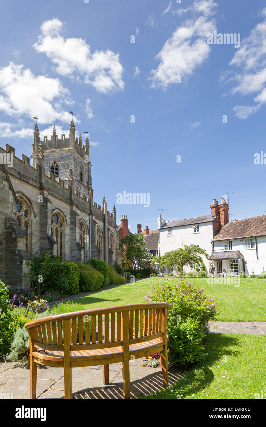 St Nicholas Church, Alcester, Warwickshire, England, UK Stock Photo - Alamy