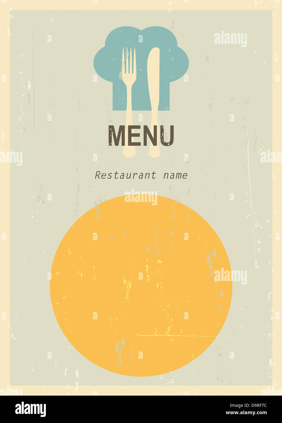 Menu cover hi-res stock photography and images - Alamy