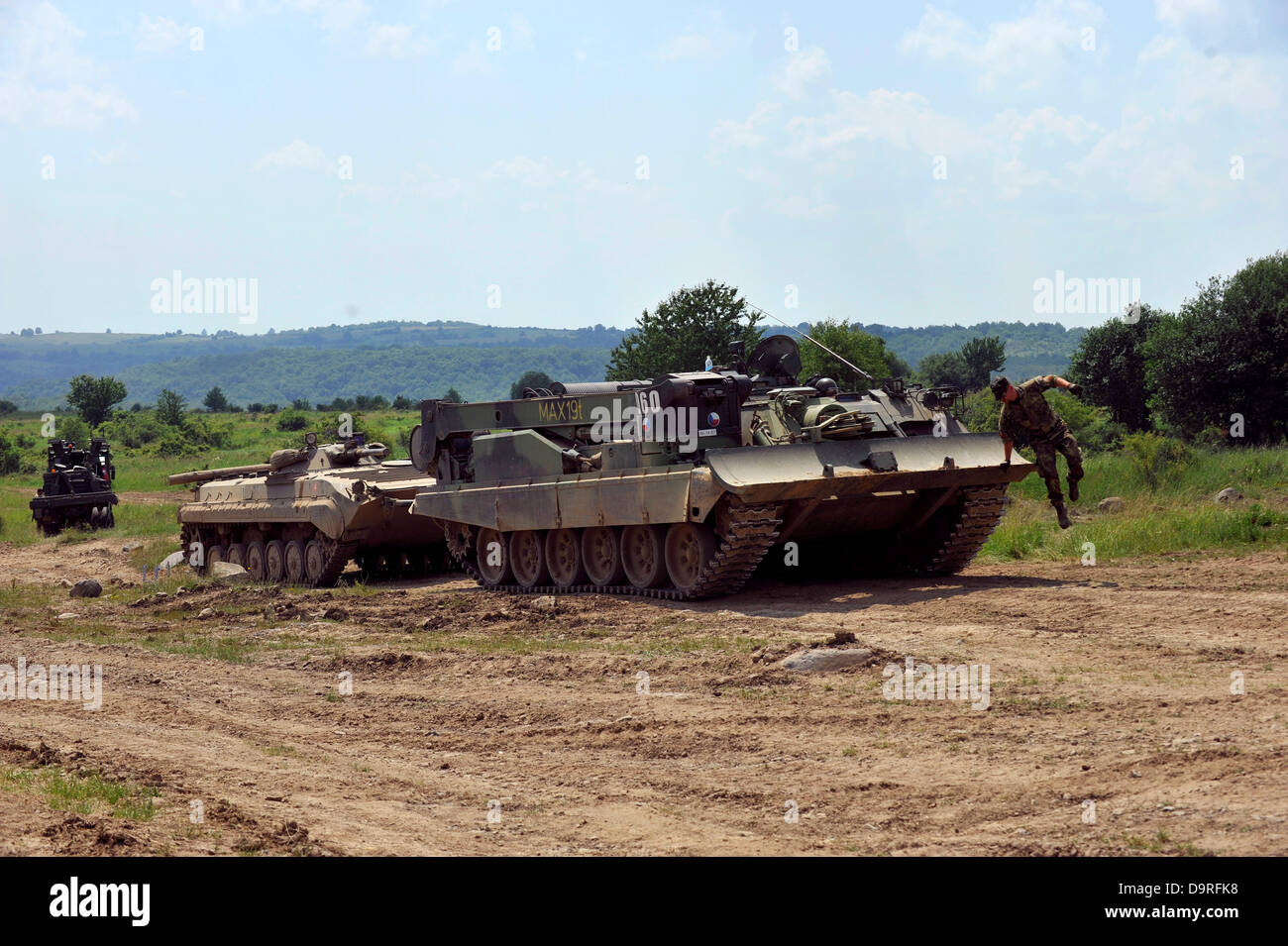 Army training centre lest slovakia hi-res stock photography and images ...