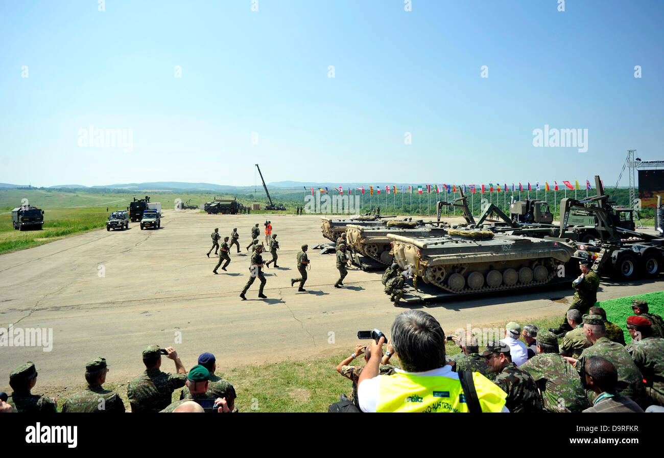 Army training centre lest slovakia hi-res stock photography and images ...