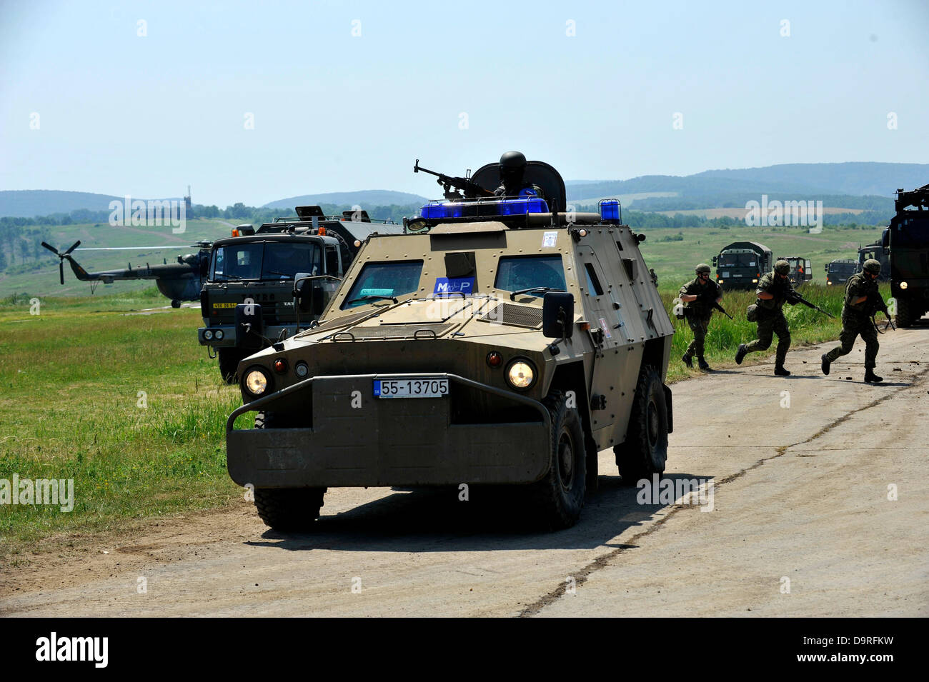 Army training centre lest slovakia hi-res stock photography and images ...