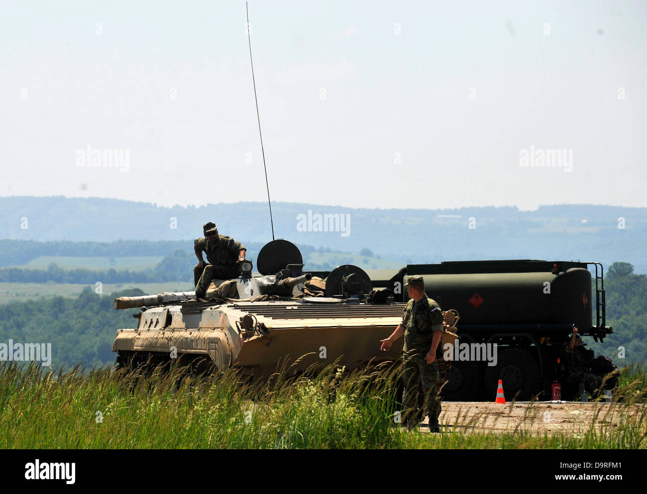 Army training centre lest slovakia hi-res stock photography and images ...