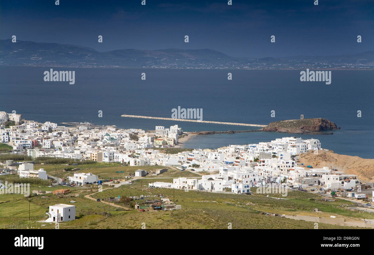 Naxos island, Cyclades islands, Aegean Sea, Greece, Europe Stock Photo ...