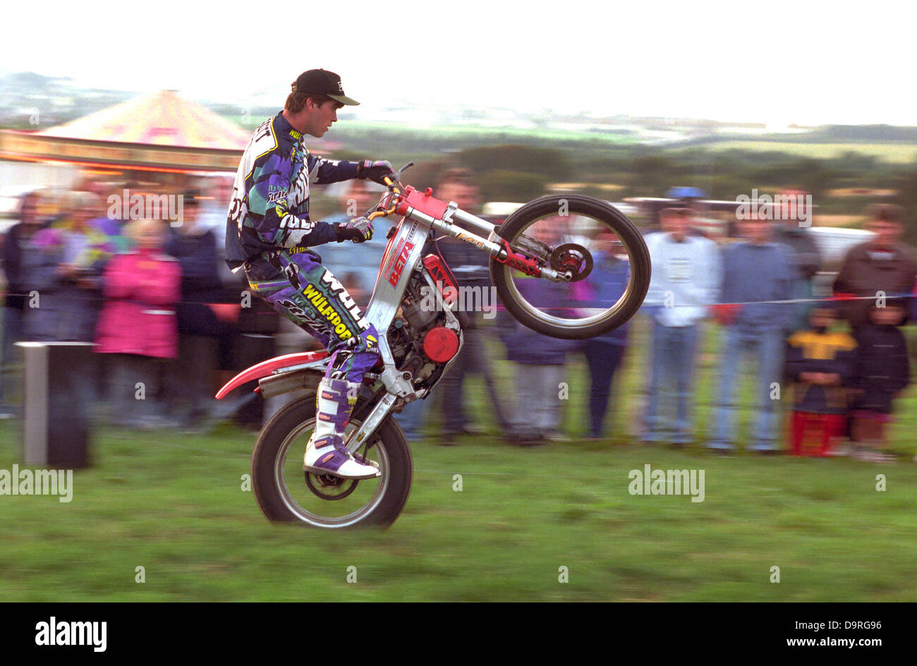 Motorcycle trick hi-res stock photography and images - Alamy