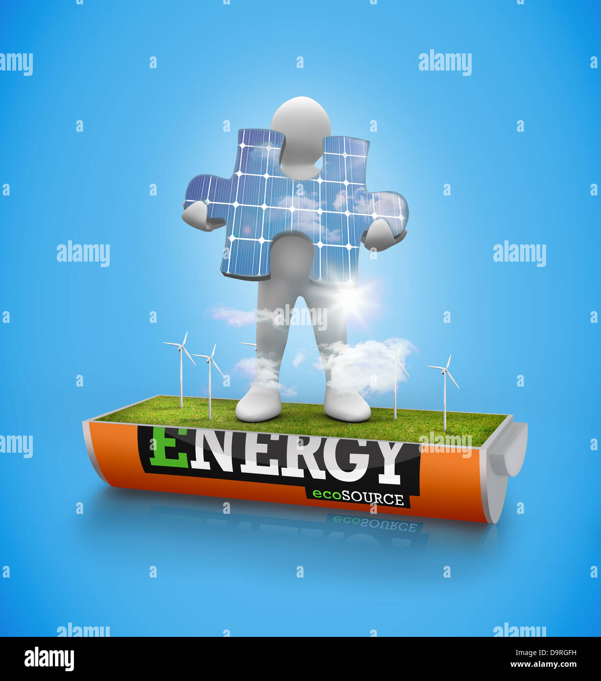 Solar character hi-res stock photography and images - Alamy