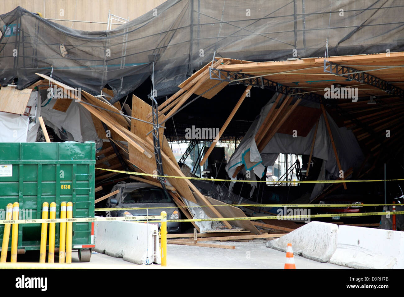 This image shows U.S. Customs and Border Protection officers conducting ...