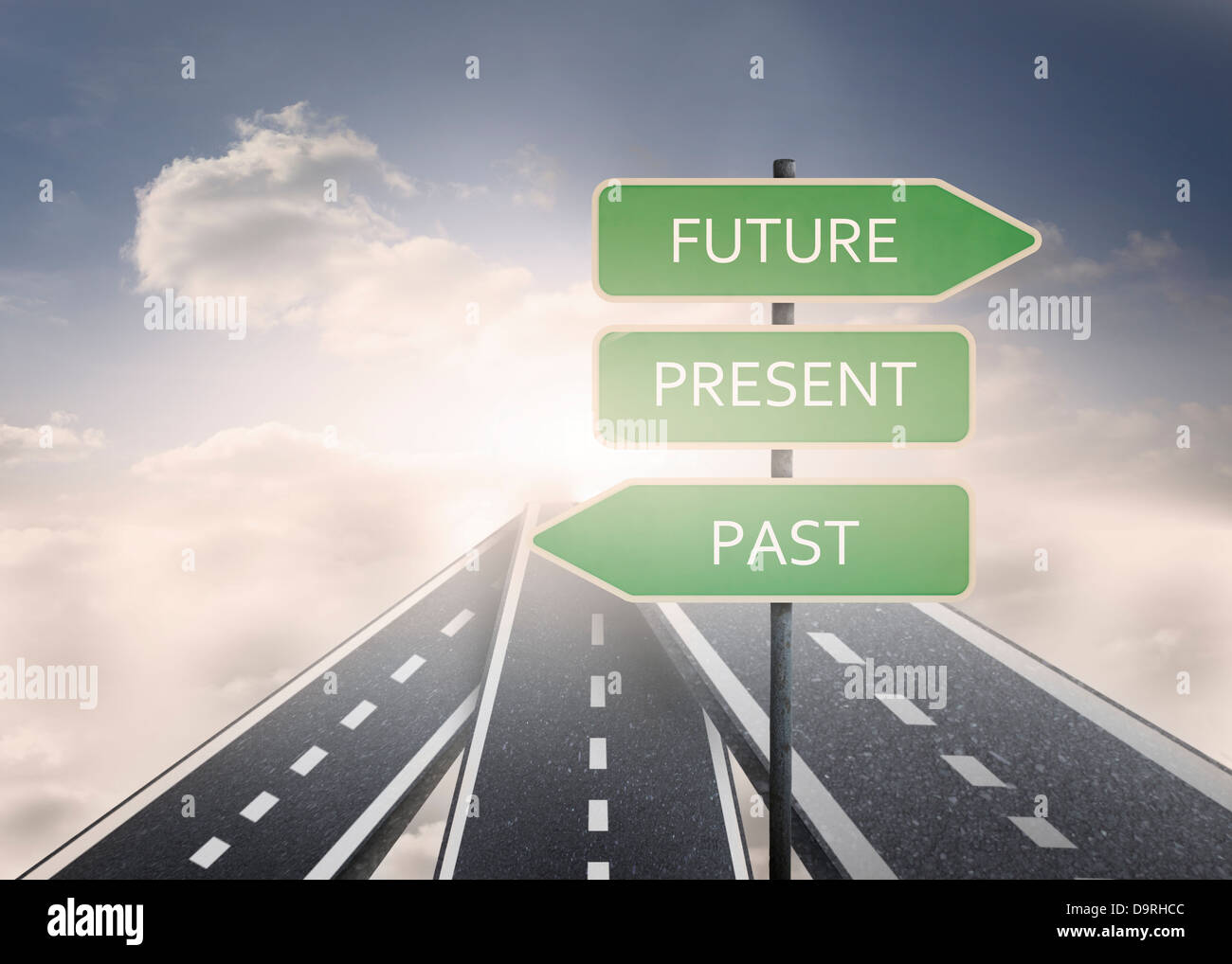 Past present future hi-res stock photography and images - Alamy