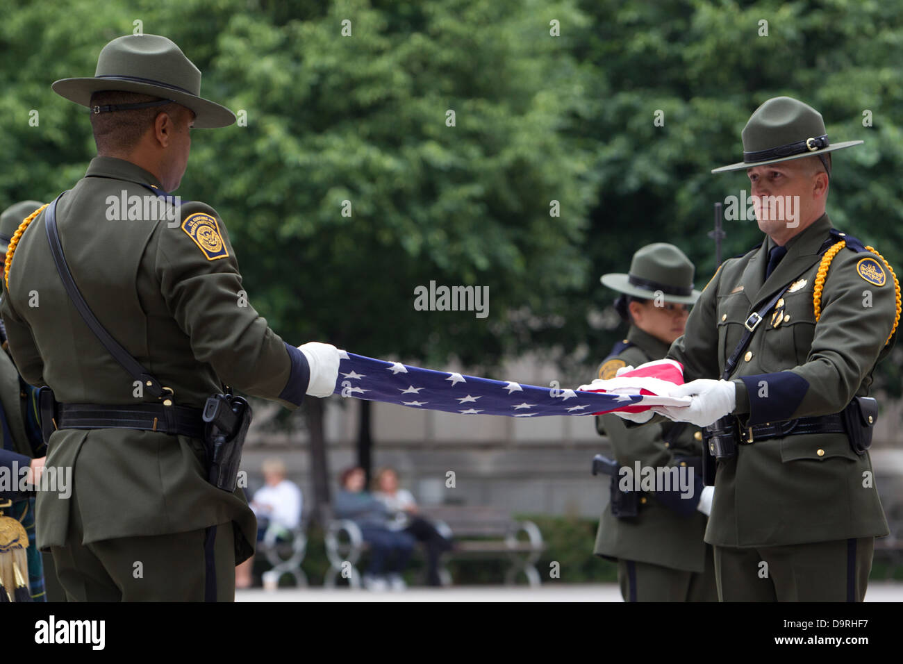 006 CBP Honor Guard to CBP Family Members Stock Photo - Alamy