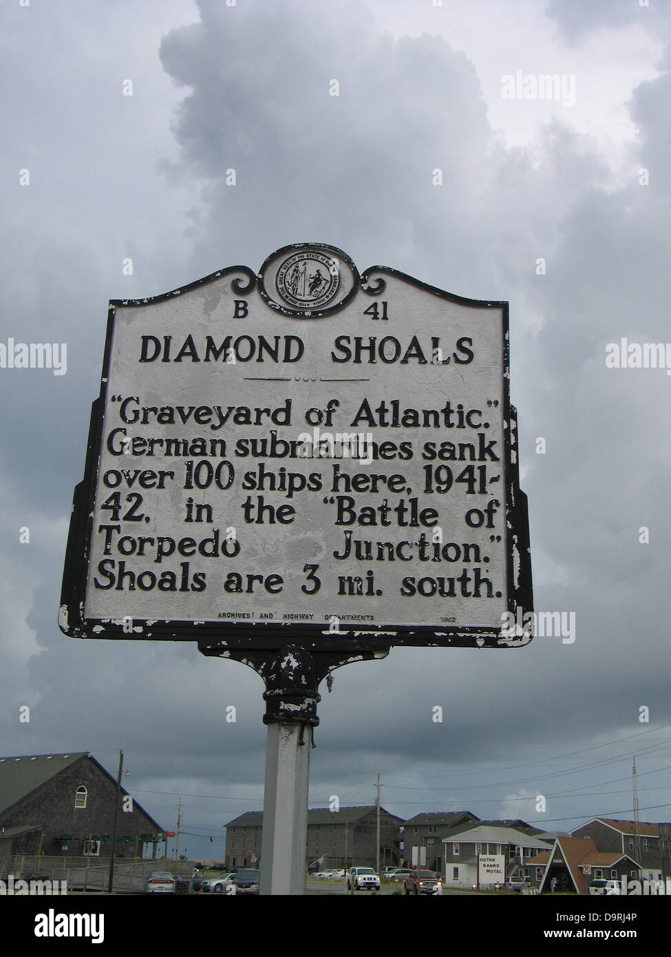 DIAMOND SHOALS "Graveyard of Atlantic." German submarines sank over 100 ...