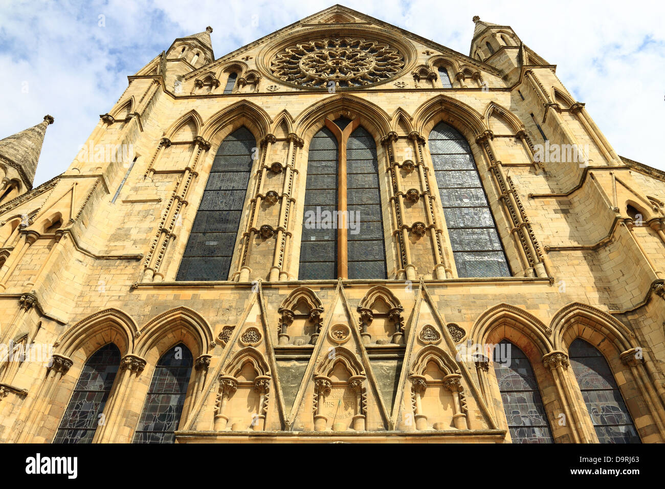 York Minster, the famous church or cathedral in the North Yorkshire ...