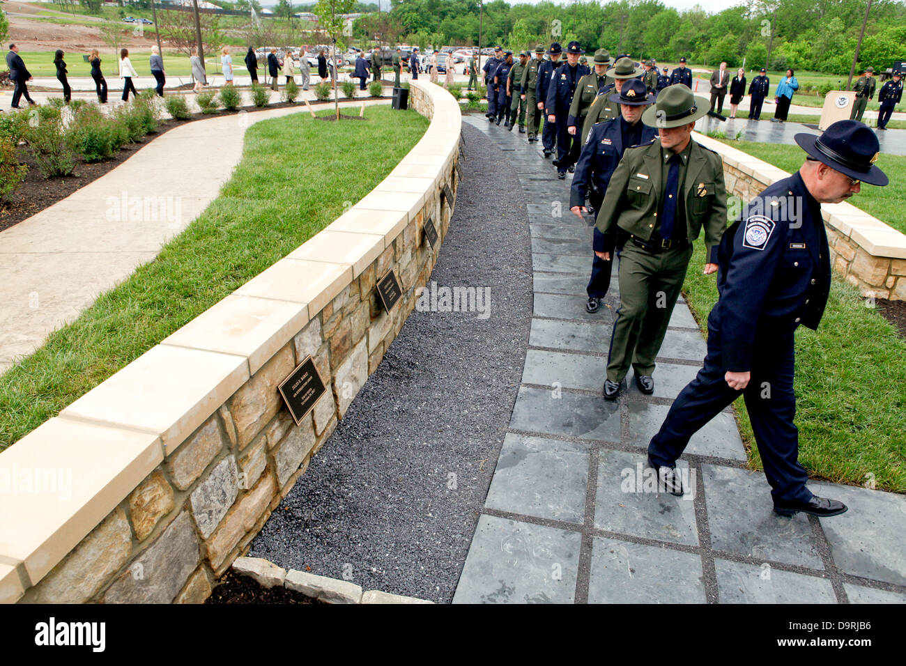 The 007 CBP Global College Memorial Dedication honors Customs and ...