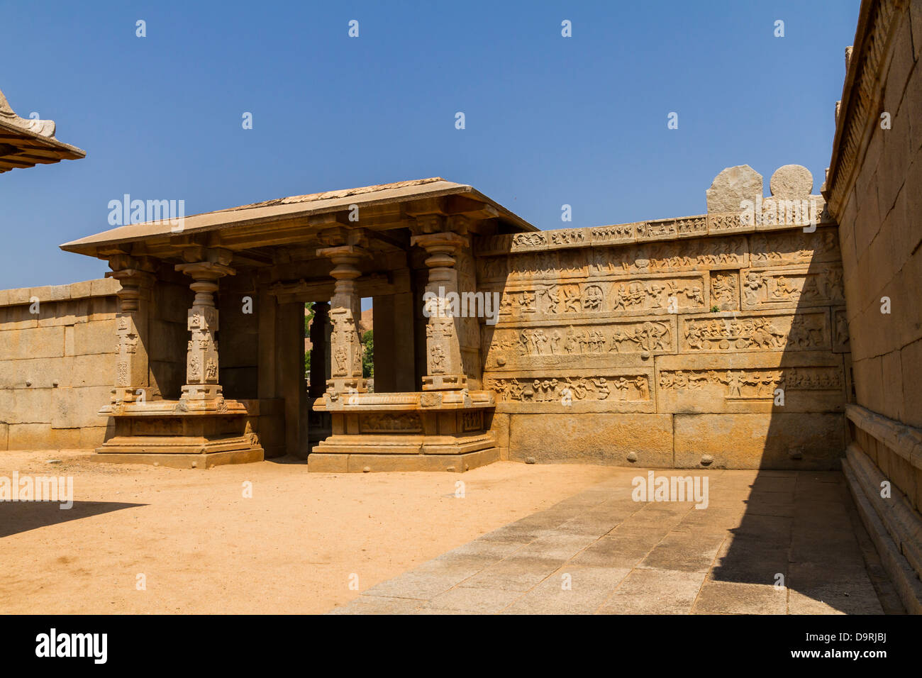 Hazara Rama (a thousand Rama) Temple,which used to function as a ...