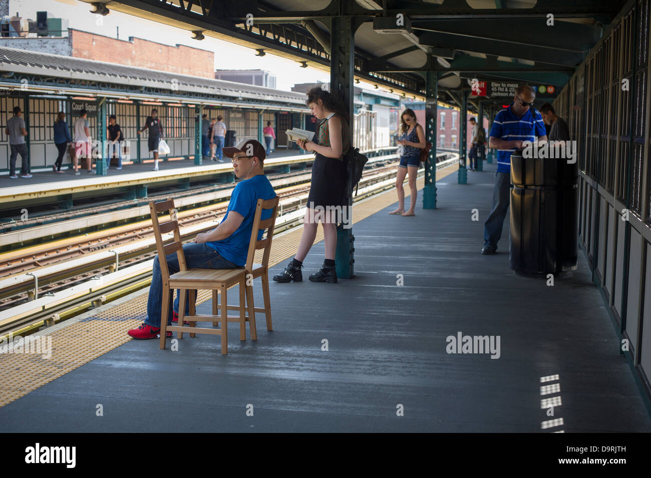 Mta chair hi-res stock photography and images - Alamy