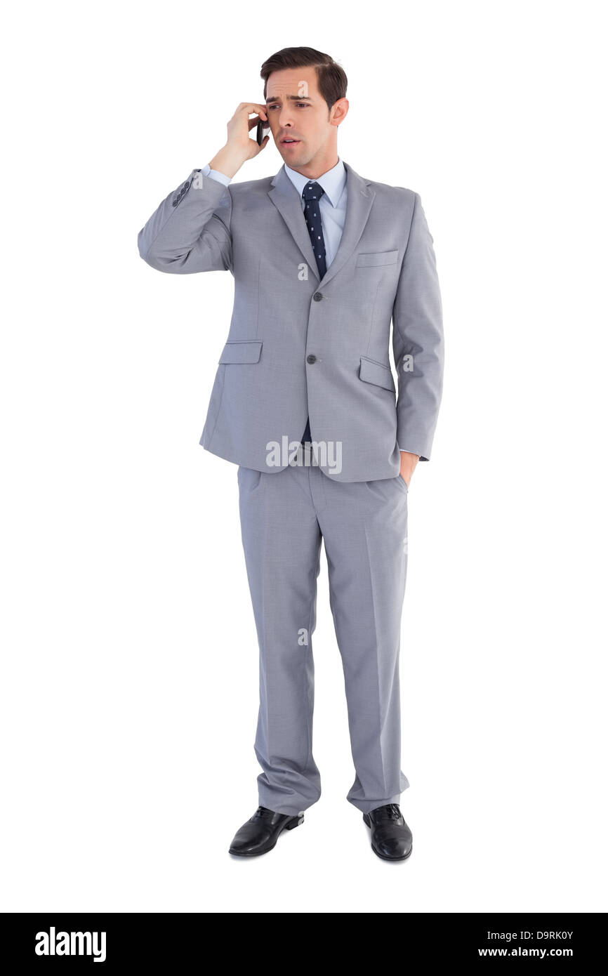 Confused professional man in Cut Out Stock Images & Pictures - Alamy