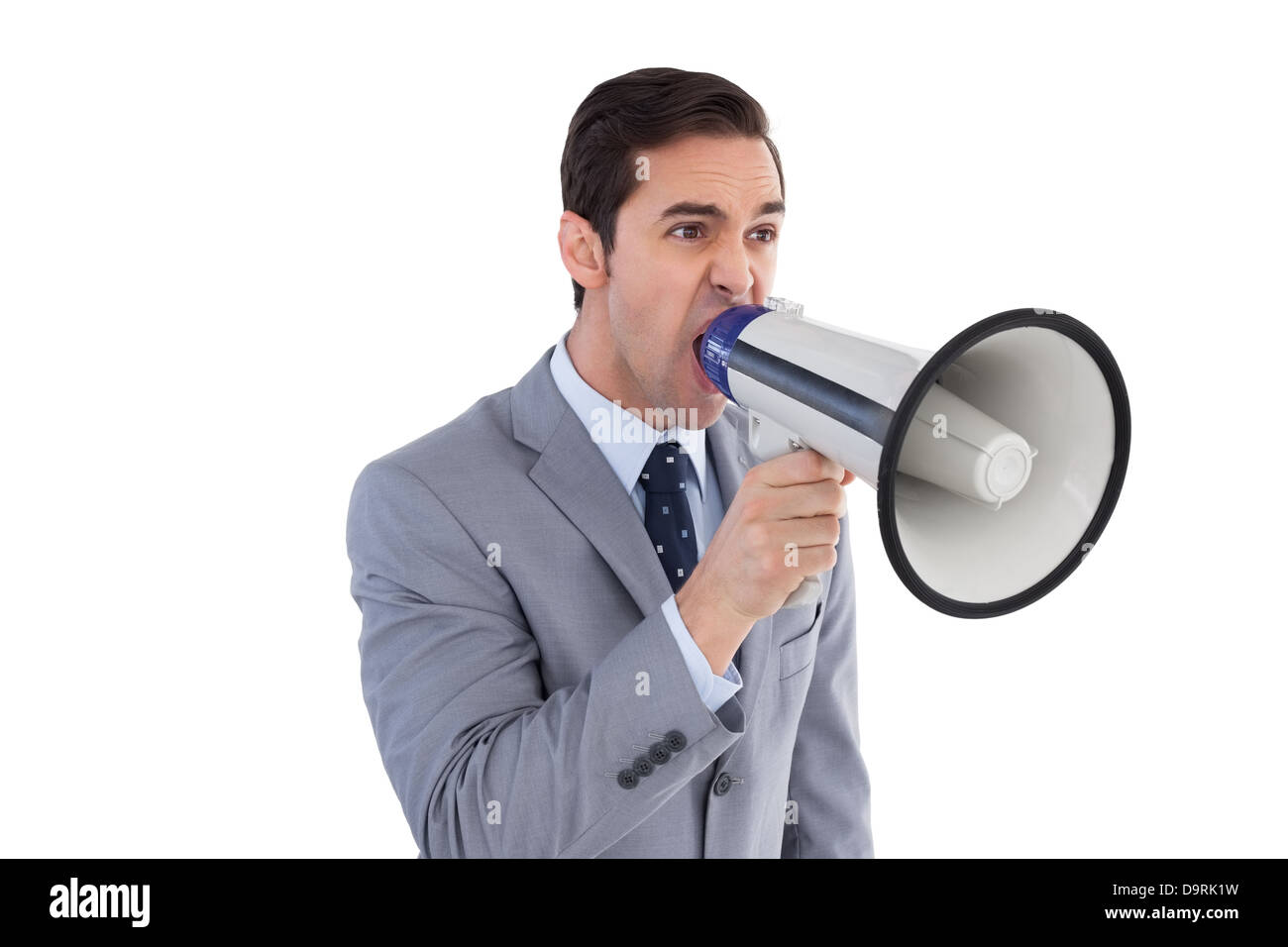 Shouting a warning hi-res stock photography and images - Alamy