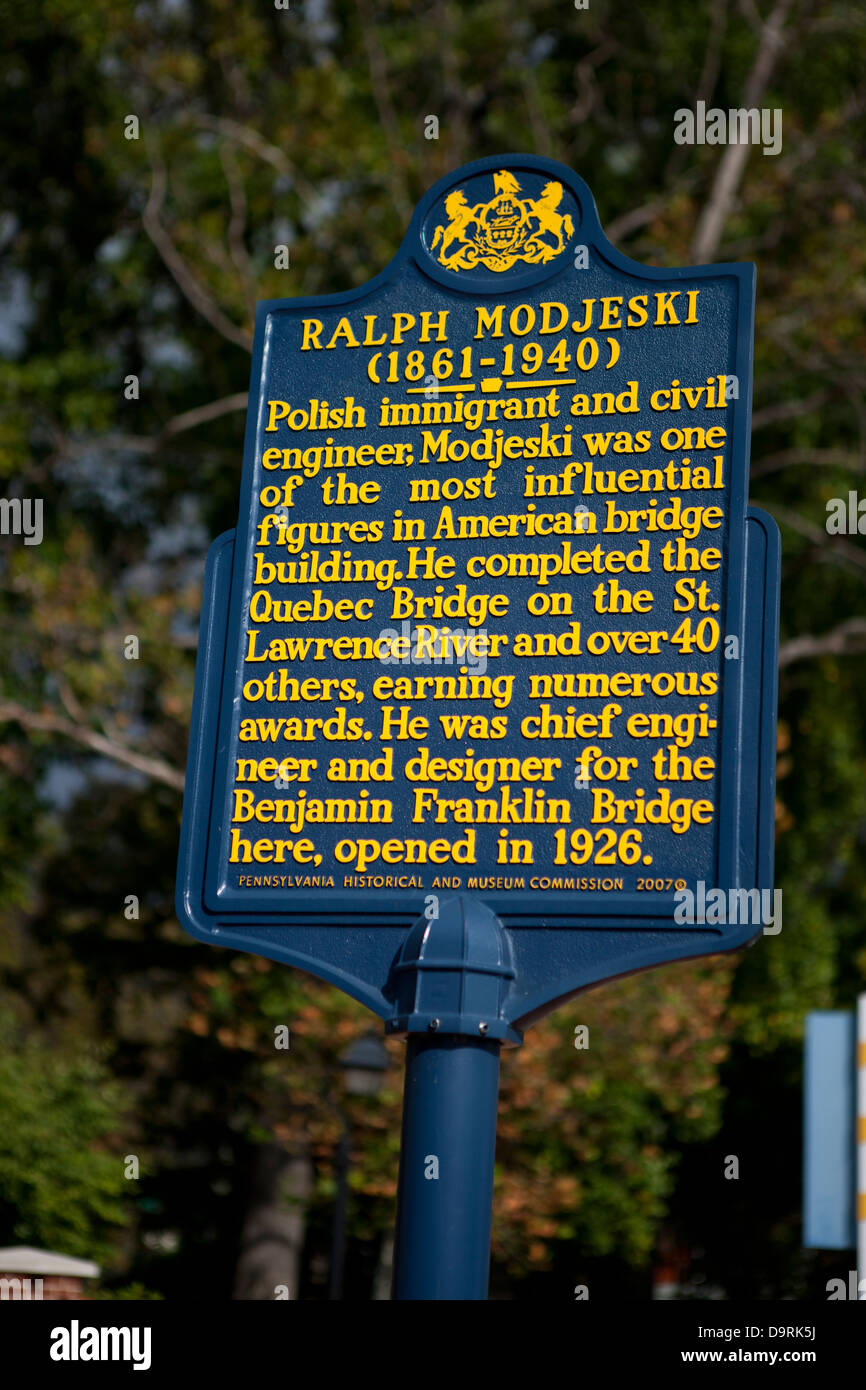 RALPH MODJESKI (1861-1940) Polish immigrant and civil engineer ...