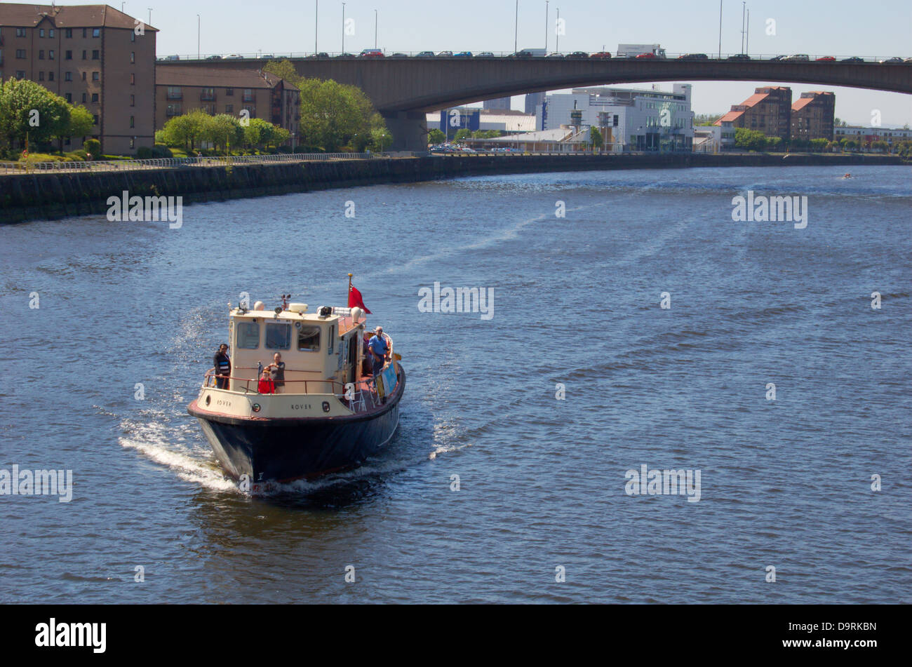 Passenger ferry on the Clyde in Glasgow, Scotland Stock Photo - Alamy