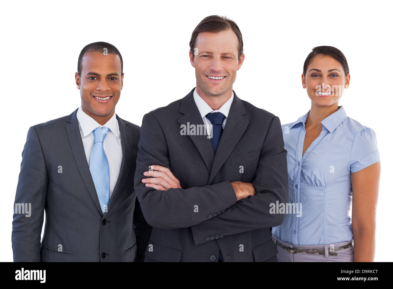 Group standing together business hi-res stock photography and images ...