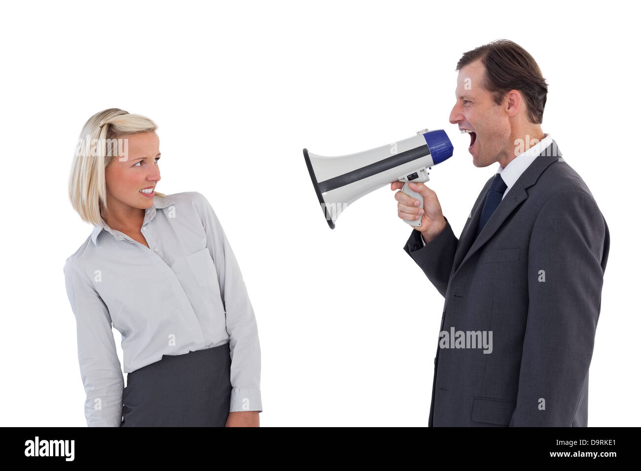 Shouting orders hi-res stock photography and images - Alamy