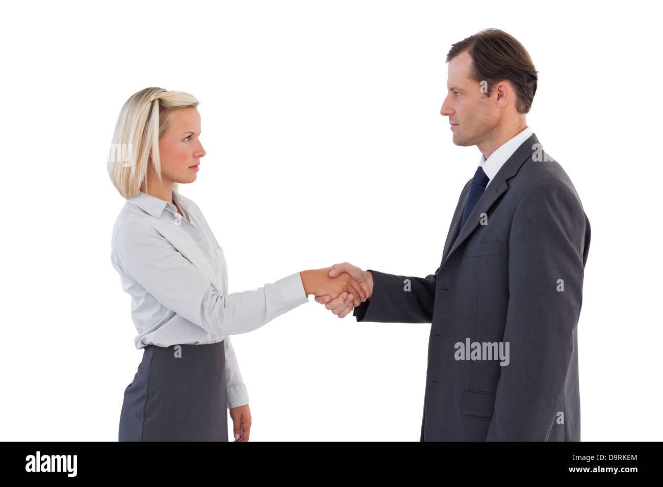 Shaking hands Cut Out Stock Images & Pictures - Alamy