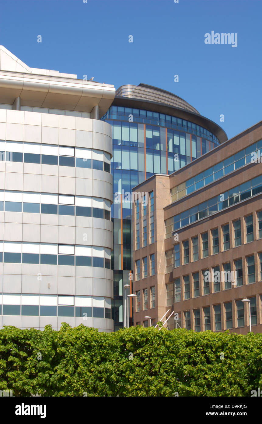 Modern offices at Atlantic Quay in Glasgow, Scotland Stock Photo - Alamy