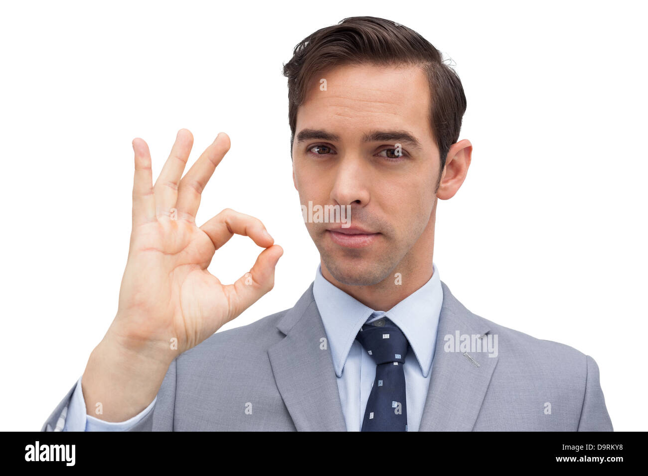 Showing ok sign hi-res stock photography and images - Alamy