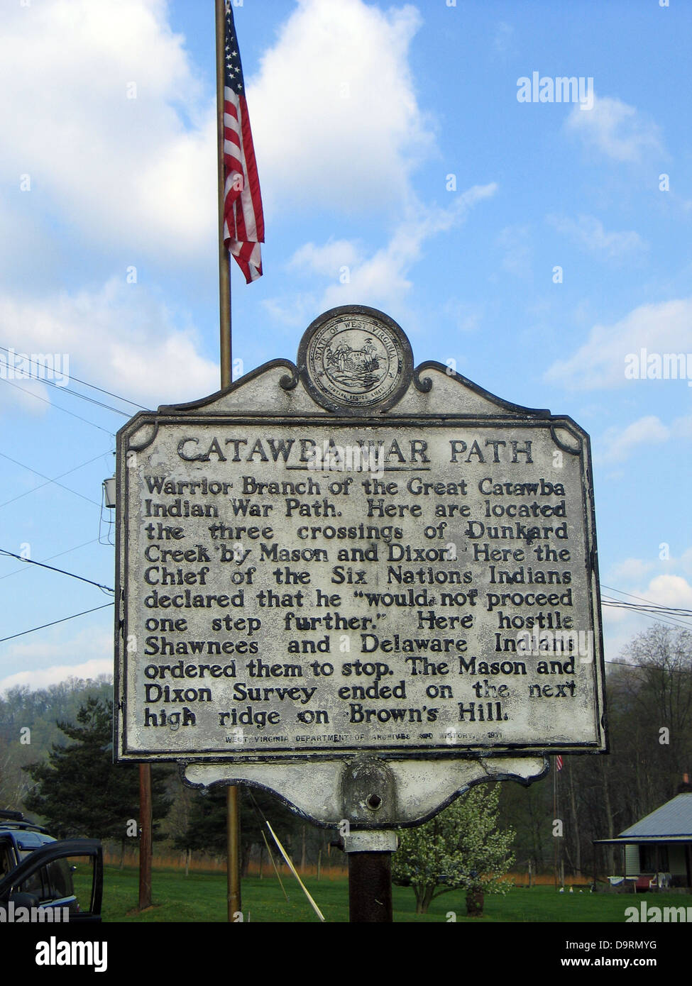 CATAWBA WAR PATH Warrior Branch of the Great Catawba Indian War Path ...