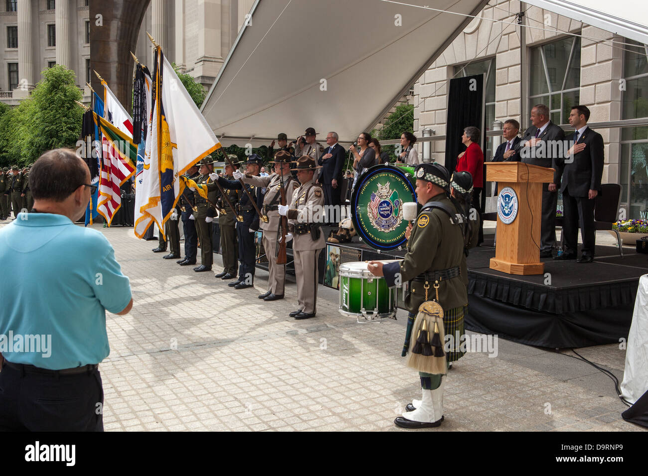 Memorial ceremony honors fallen hi-res stock photography and images - Alamy