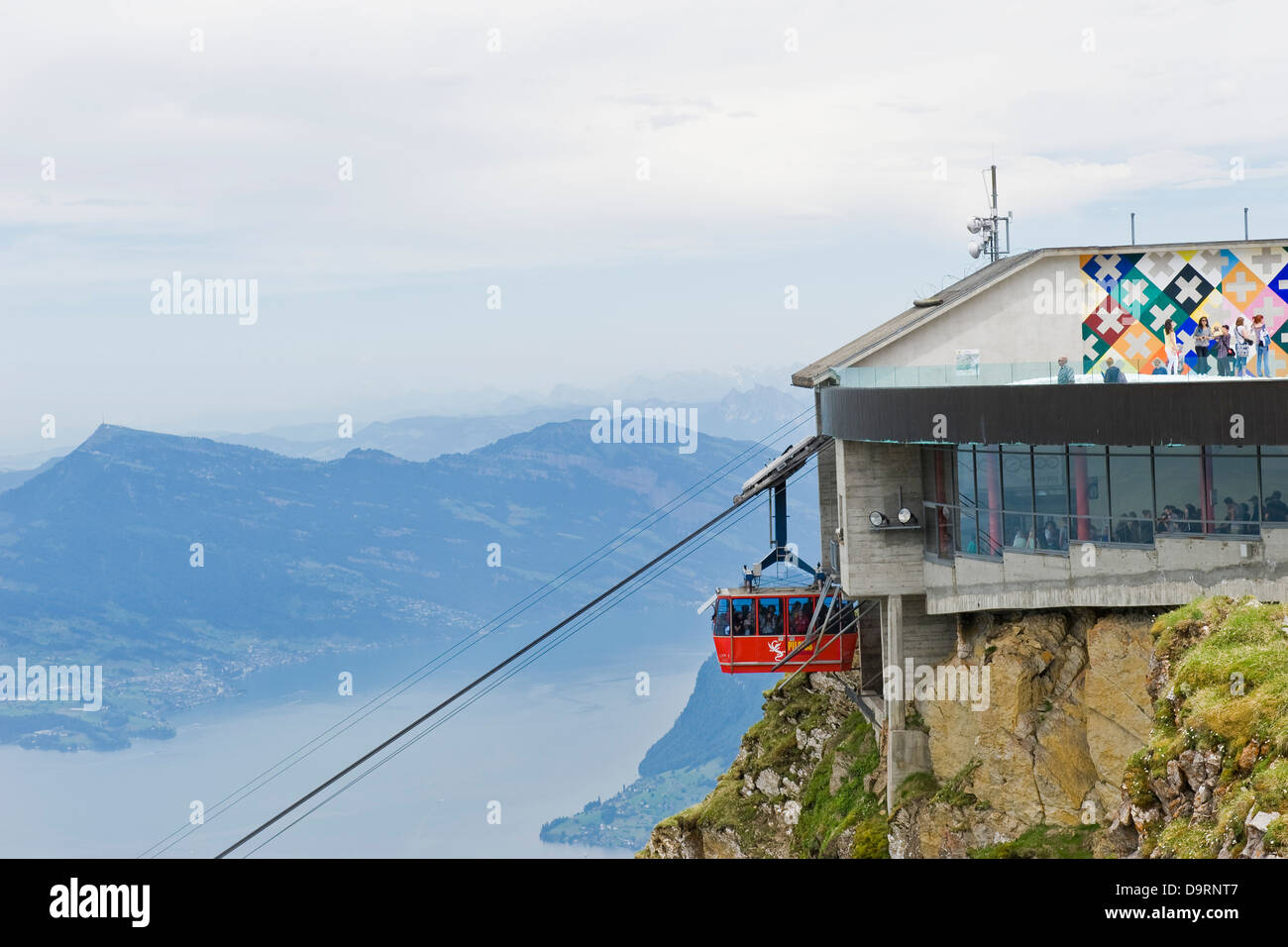 Switzerland, Lucerne canton, Pilatus cableway Stock Photo - Alamy
