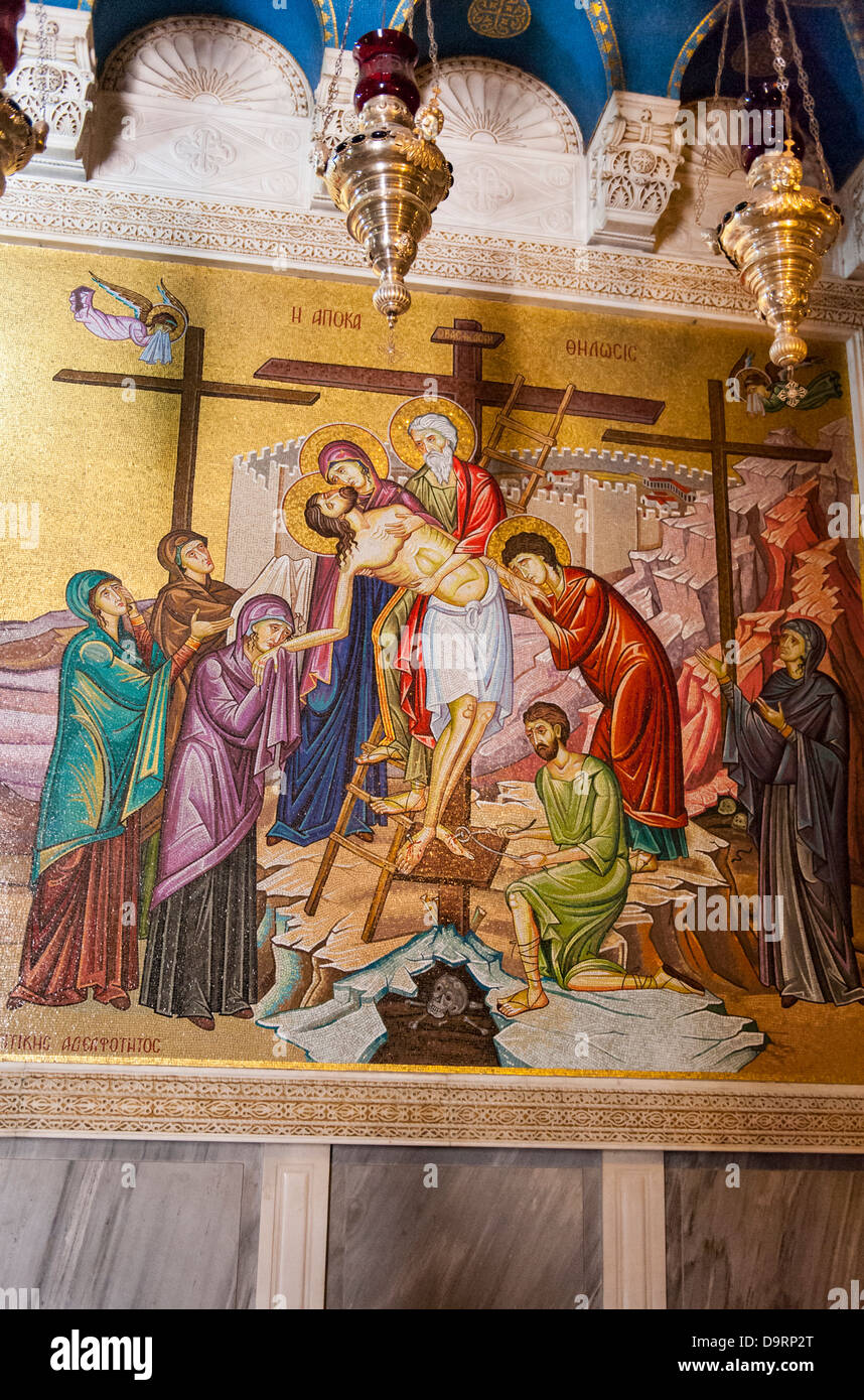 Mosaic church holy sepulchre sepulcher hi-res stock photography and ...