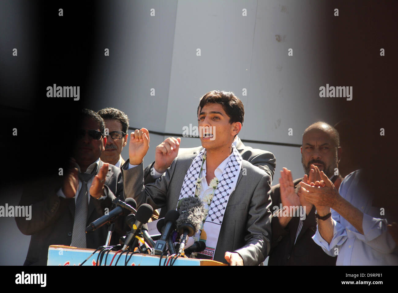 June 25, 2013 - Gaza City, Gaza Strip, Palestinian Territory - Arab ...