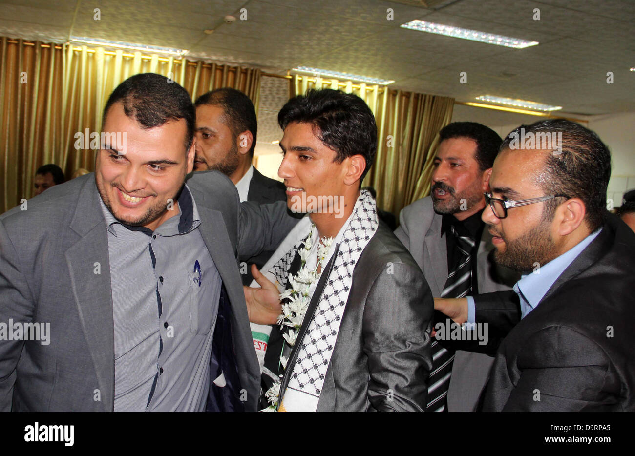 June 25, 2013 - Gaza City, Gaza Strip, Palestinian Territory - Arab ...