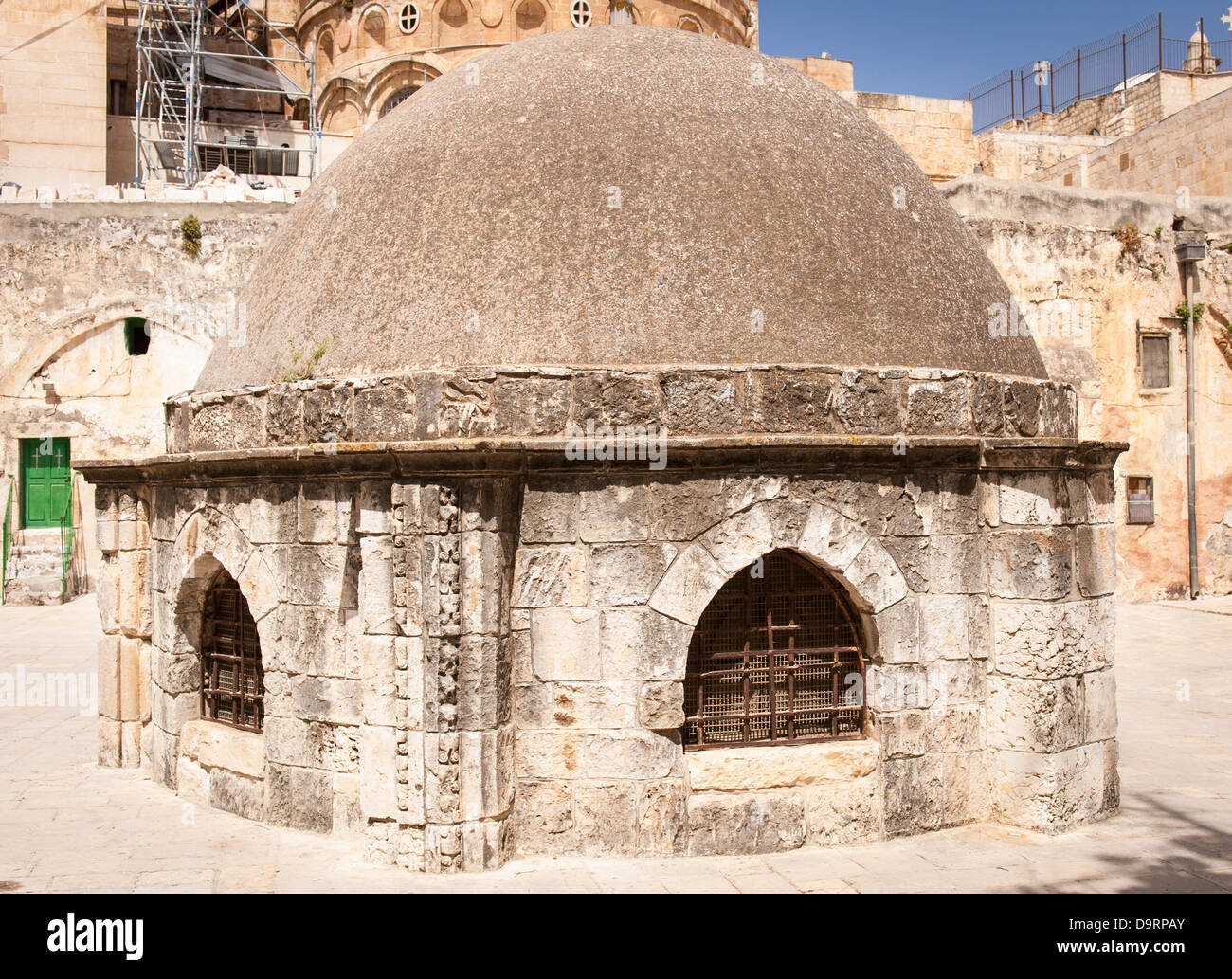 Israel Jerusalem Old City Dome over Chapel of St Helena Ethiopian ...