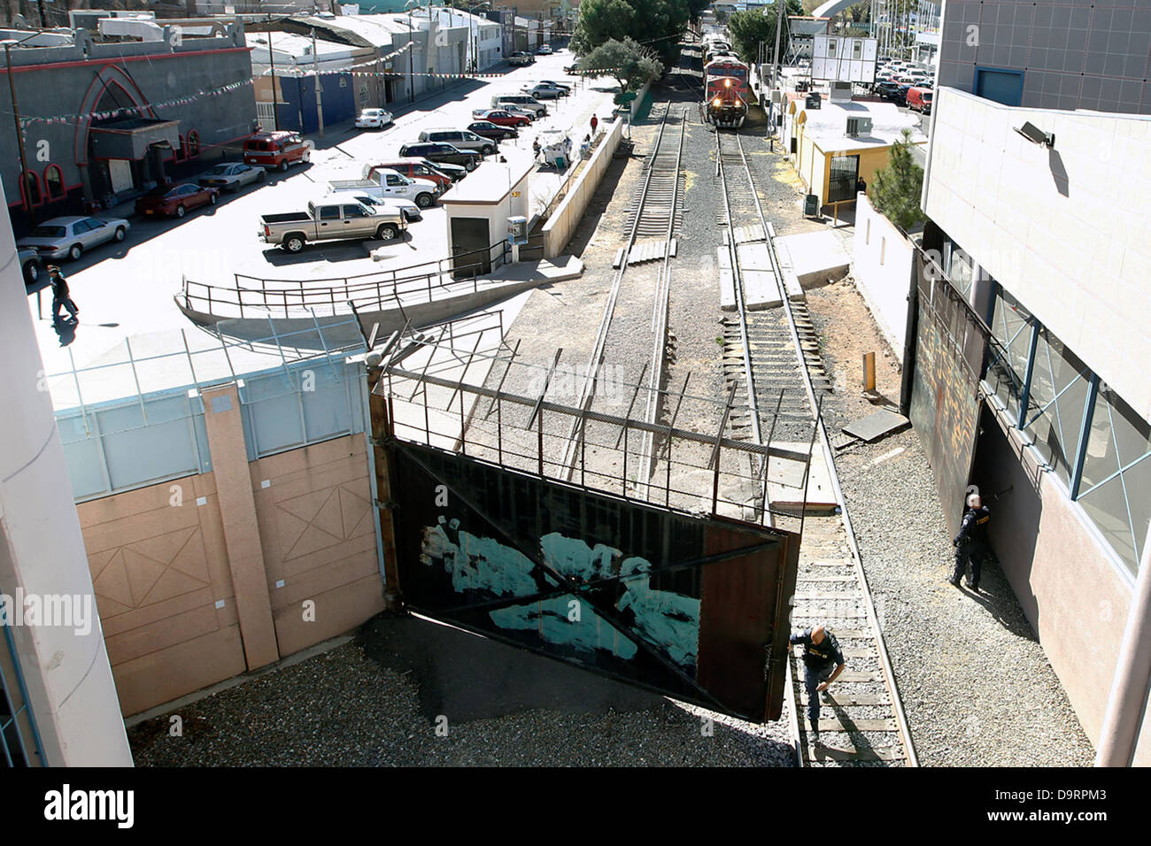 This image depicts U.S. Customs and Border Protection operations in ...
