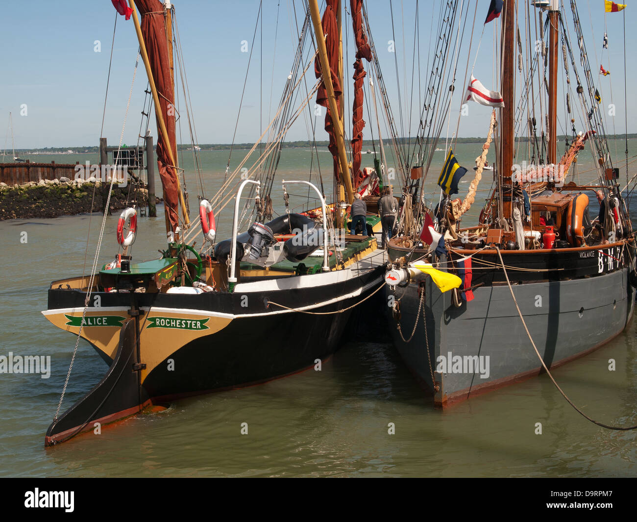 Old sailing ketch hi-res stock photography and images - Alamy