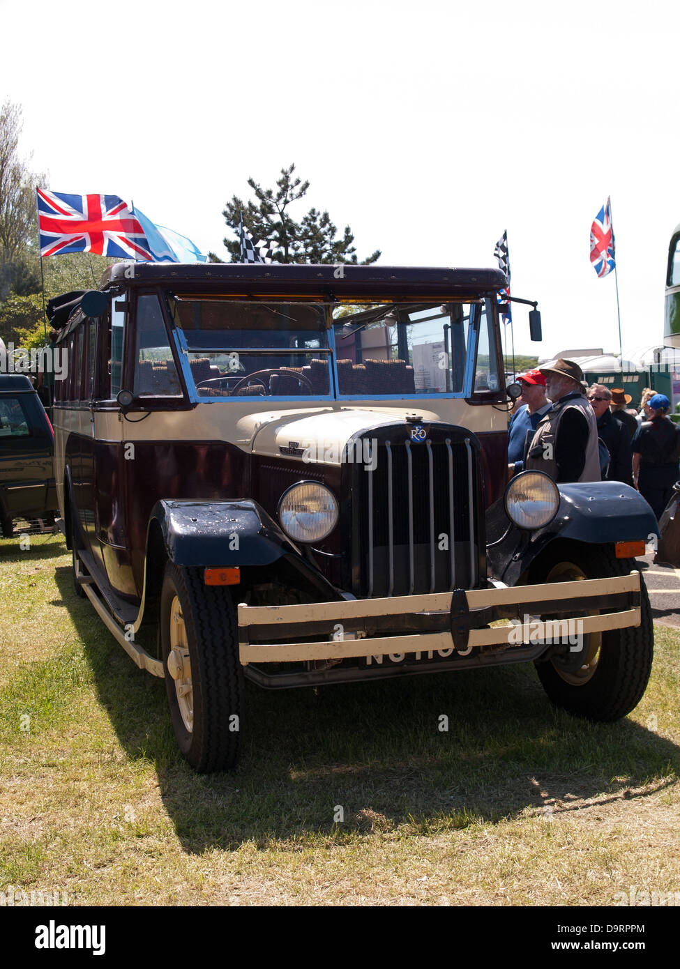 REO Safety Bus on display at the Old Gaffers Festival 2013 Yarmouth ...