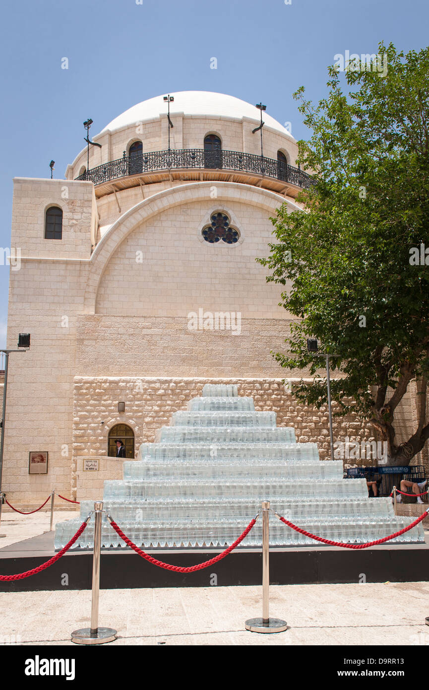 Israel Jerusalem Old City Jewish Quarter Neo Byzantine style Hurva ...