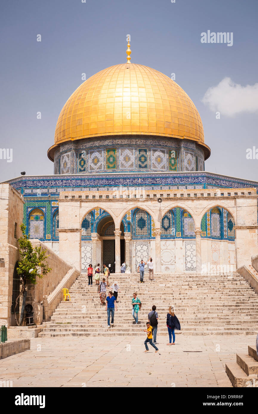 Israel Old City Jerusalem Haram Esh Sharif Noble Sanctuary Temple Mount ...