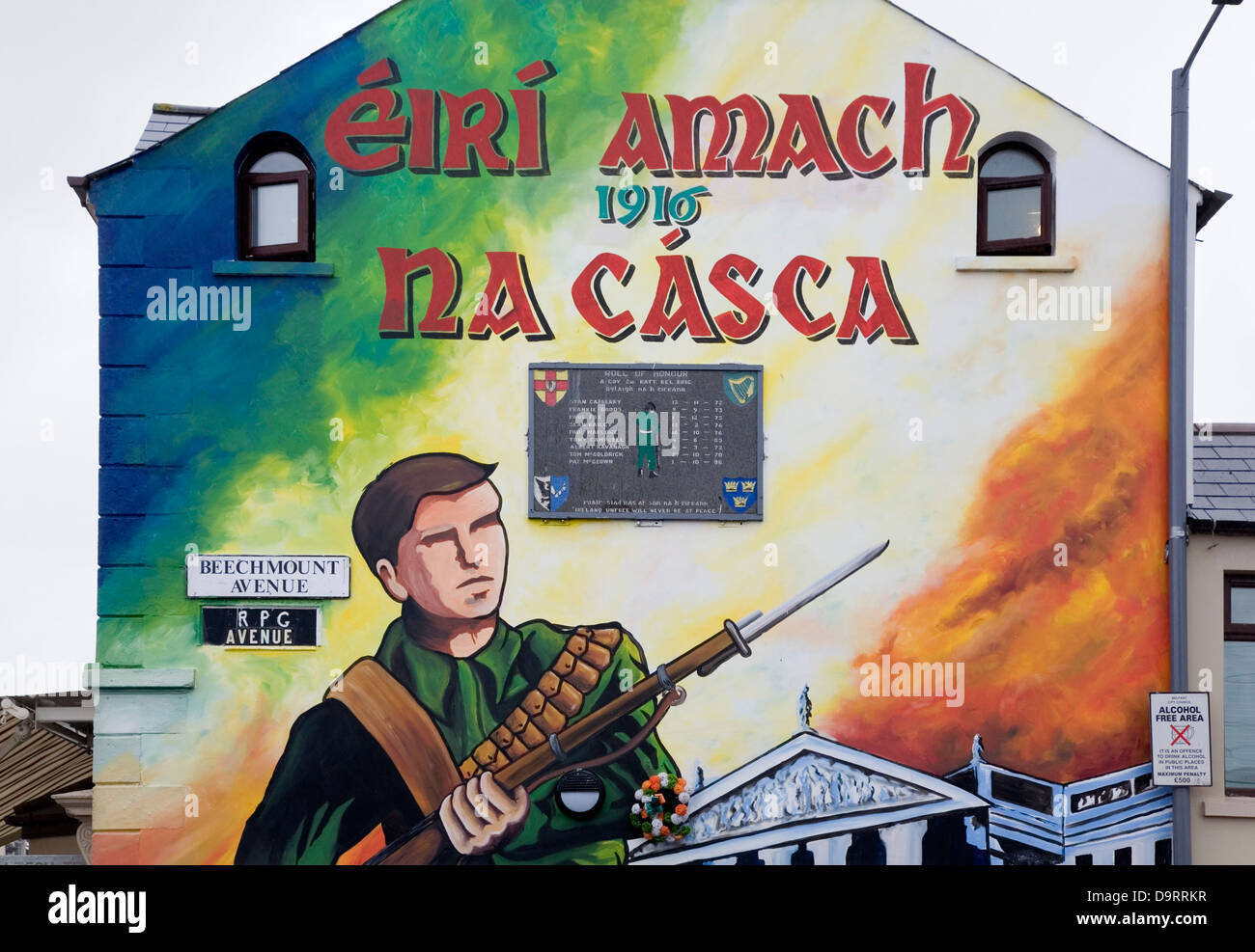 Ira mural hi-res stock photography and images - Alamy
